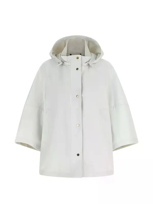 MOORER Florida Removable-hood Jacket - Neutrals