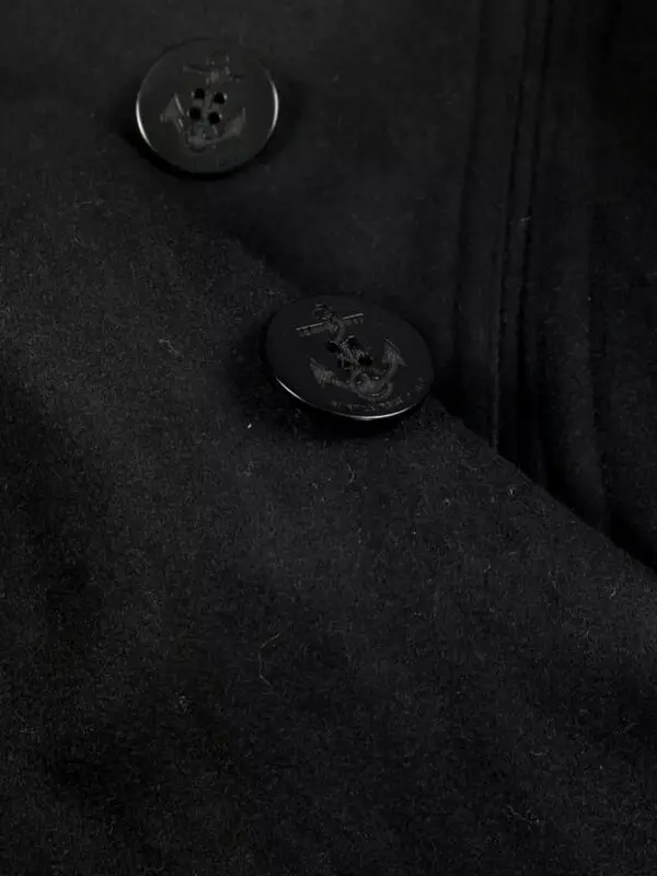 Saint Laurent Double-breasted Wool Coat