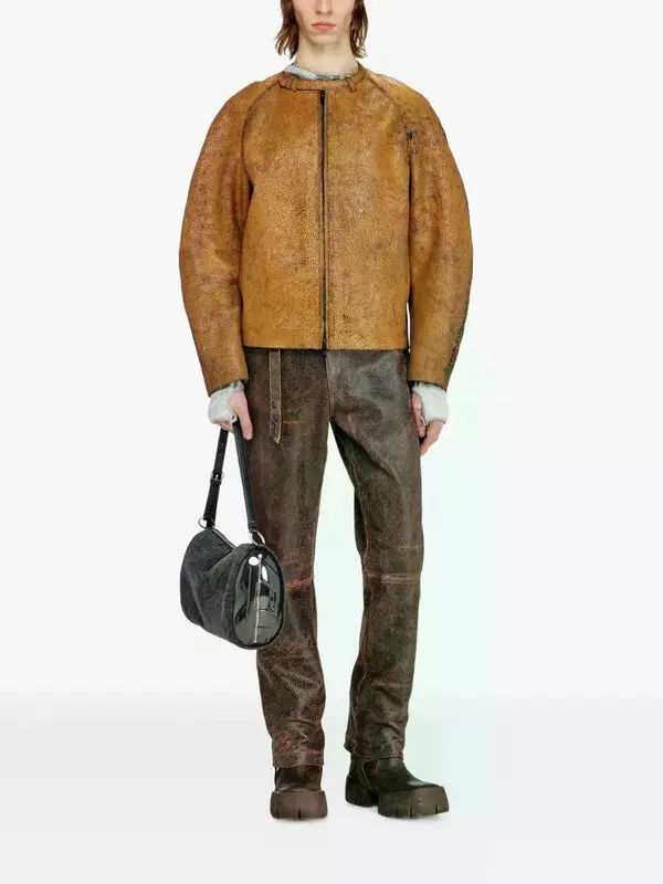 DIESEL® Leather Trousers