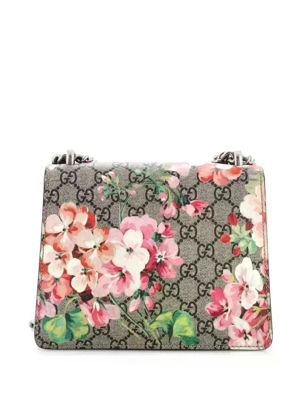 Gucci Dionysus Blooms Print Gg Coated Canvas Mini Shoulder Bag - Red