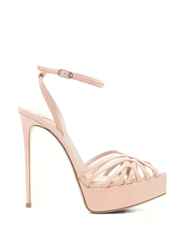 LE SILLA Platform Caged Sandals - Pink