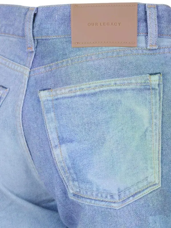 Our Legacy Wata Cut Jeans - Blue