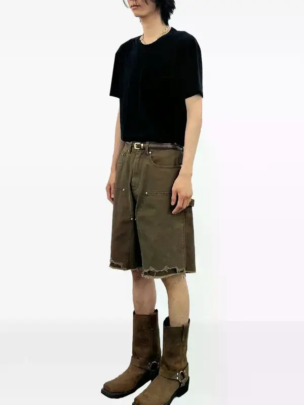 TONYWACK Frayed Carpenter Shorts