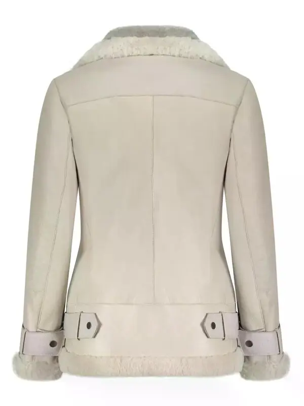 Lorena Antoniazzi Leather Biker Jacket
