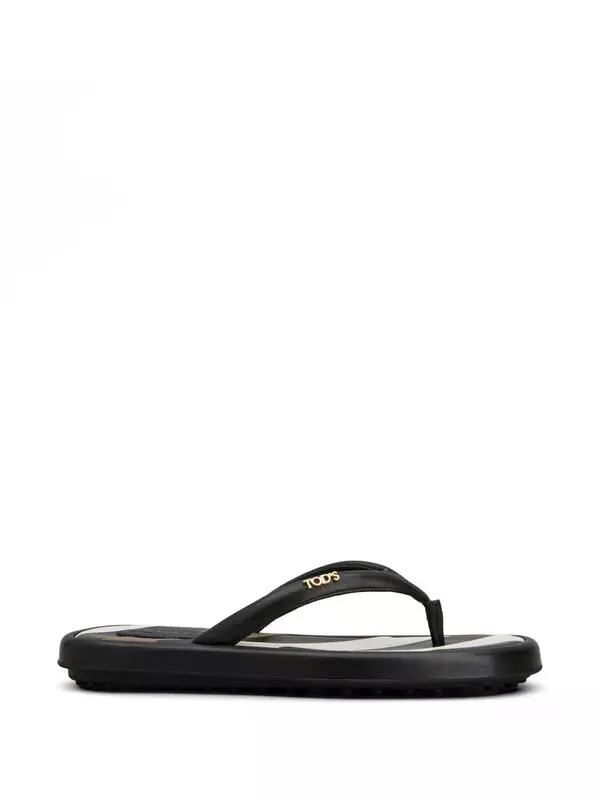 TOD'S Logo Detail Flip Flops