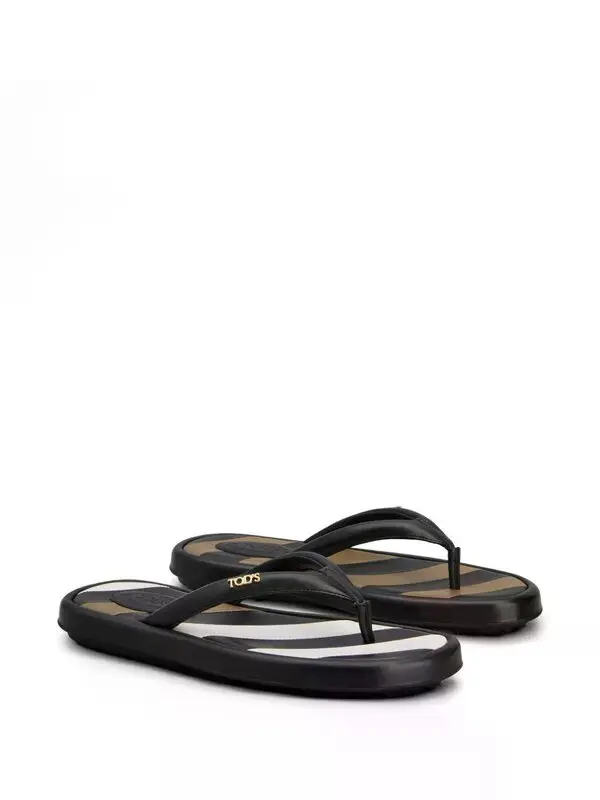 TOD'S Logo Detail Flip Flops