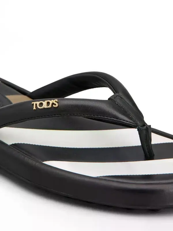 TOD'S Logo Detail Flip Flops