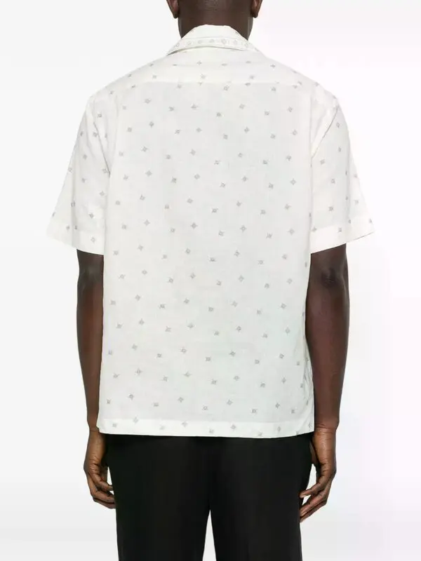 Eleventy Patterned Pocket Shirt
