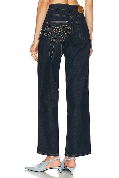 Sandy Liang Taro Jean - Indigo