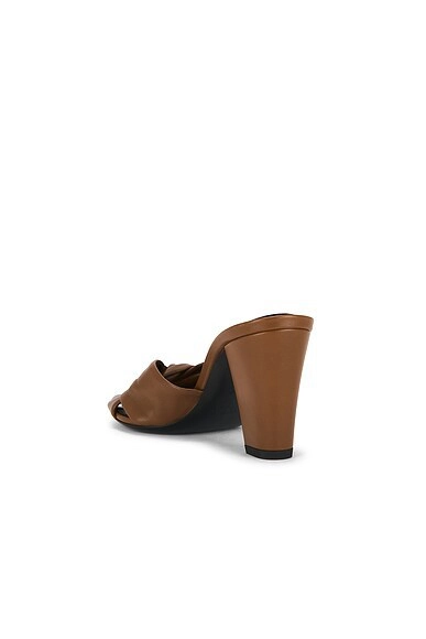 Saint Laurent Franciane Mule Sandal - Macadamia