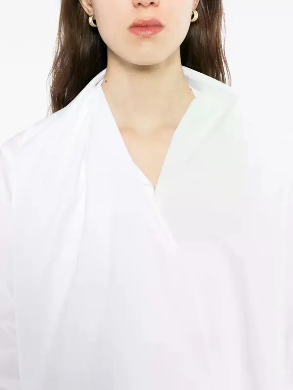 MOOHONG Layered Shirt With Shirt Collar