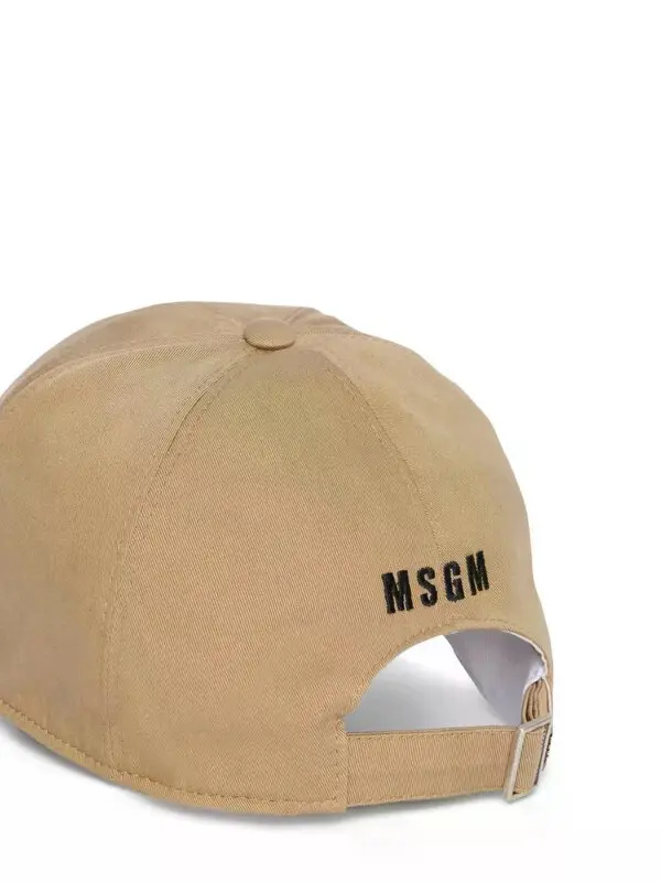 MSGM Embroidered Detail Baseball Cap