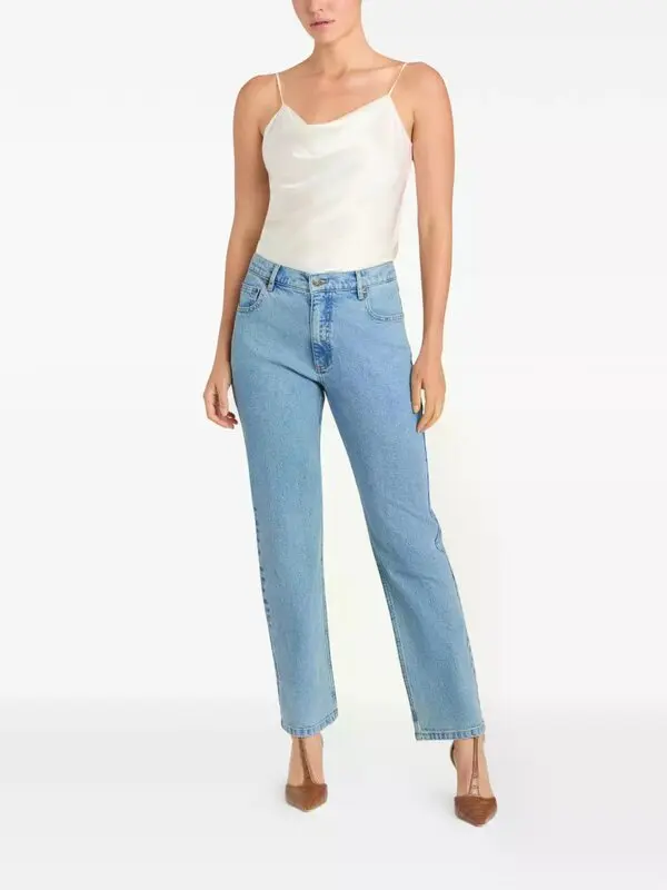 Cinq À Sept Straight Leg Five-pocket Jeans