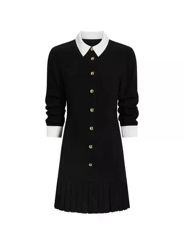 Cinq À Sept Lucilla Mini Shirt Dress - Black