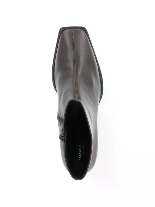 VAGABOND SHOEMAKERS Hedda Square-toe Block Heel Boots