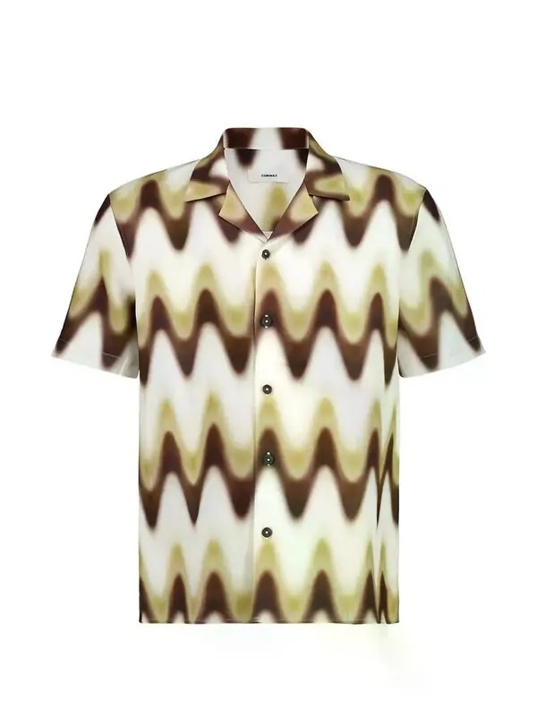 HOMME Wave Gradient Slim Shirt