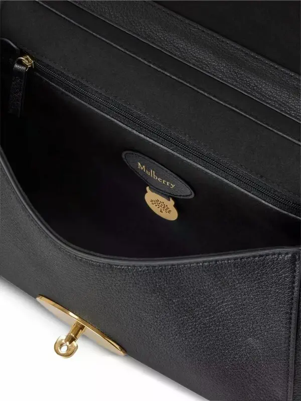 Mulberry Chain Cross Body Bag - Black