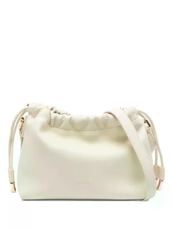 A.p.c. Mini Ninon Drawstring Shoulder Bag - Neutrals