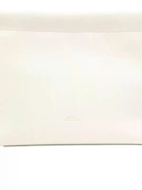 A.p.c. Mini Ninon Drawstring Shoulder Bag - Neutrals