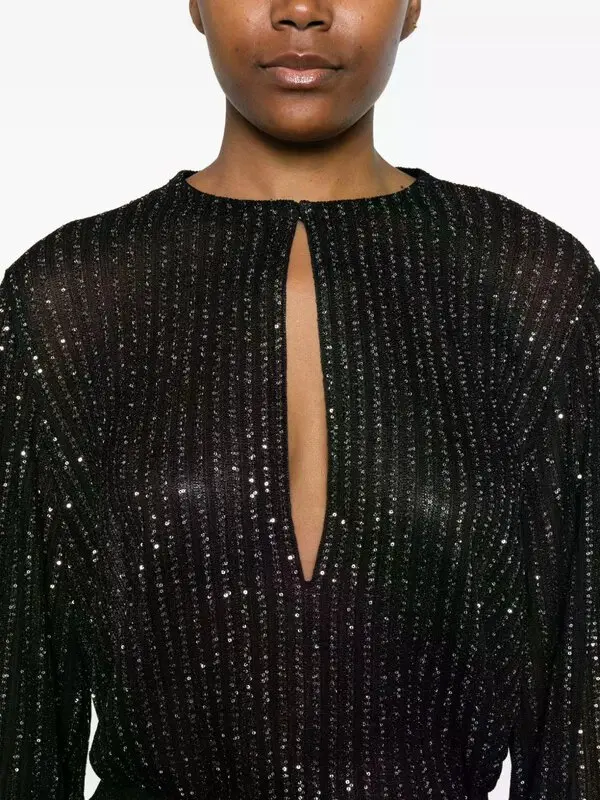 Missoni Long Sleeve Sequin Blouse