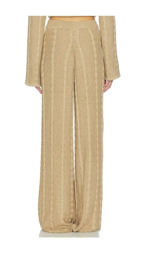 SNDYS. Cici Cable Knit Pant