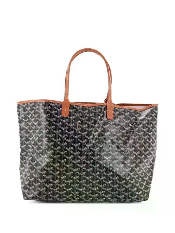 Goyard Saint Louis Coated Canvas Pm Tote Bag - Brown