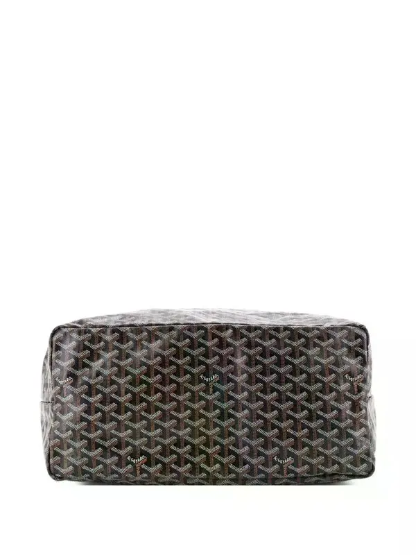 Goyard Saint Louis Coated Canvas Gm Tote Bag - Black