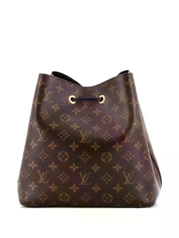 LOUIS VUITTON Monogram Canvas Neonoe Bucket Bag - Brown