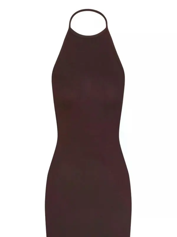 Eterne Halterneck Maxi Dress