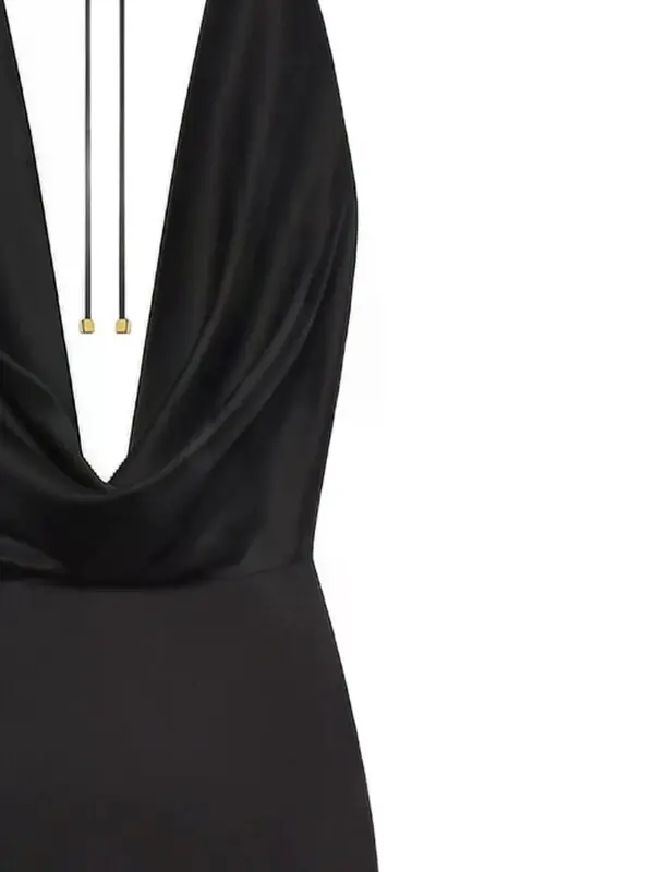 Eterne Carla Cowl Neck Maxi Dress