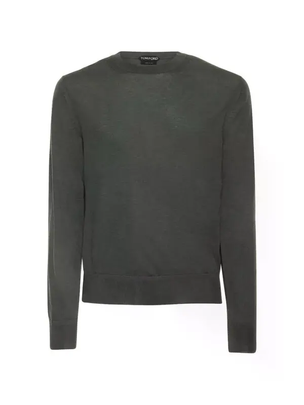 TOM FORD Round Neck Long Sleeve Sweater