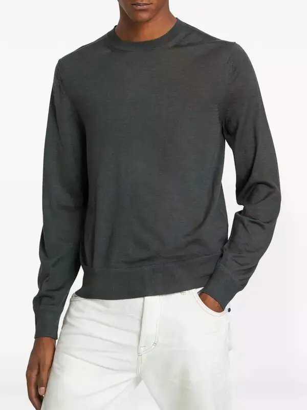 TOM FORD Round Neck Long Sleeve Sweater