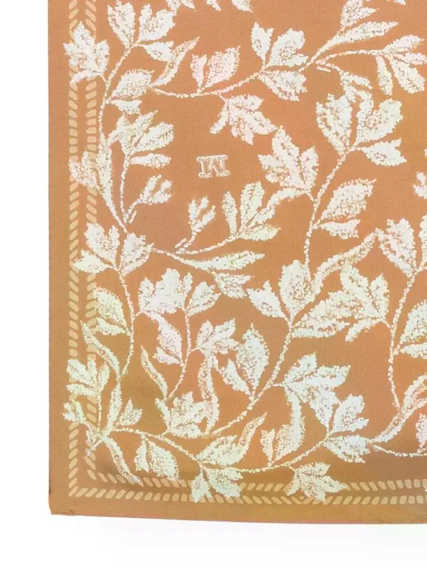 Max Mara Floral-print Scarf - Neutrals