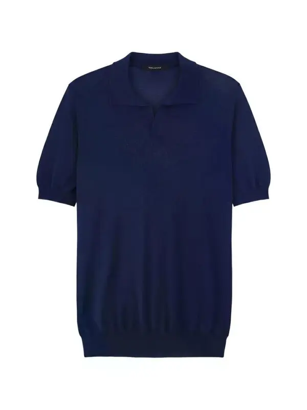 Tagliatore V-neck T-shirt - Blue