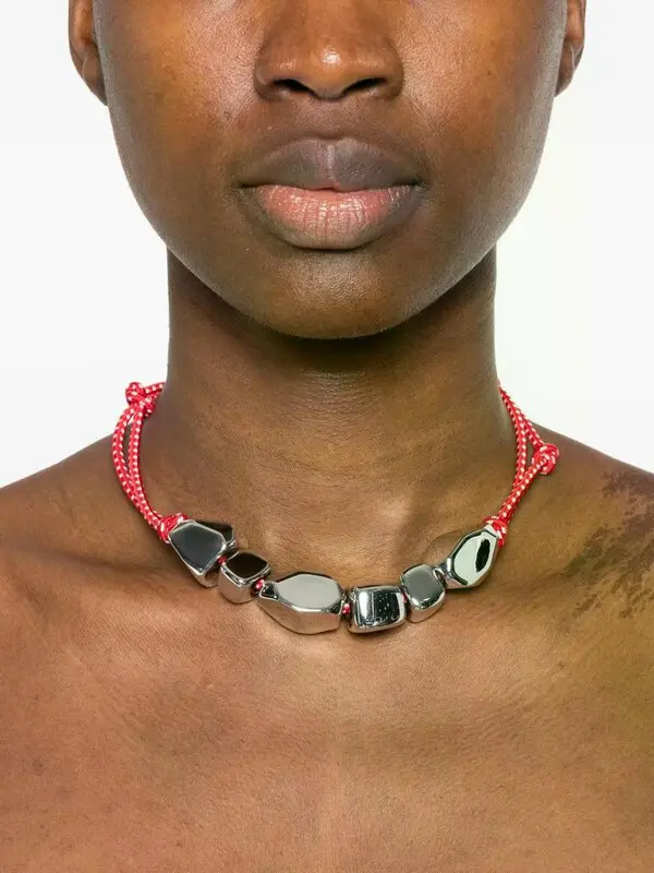 Plan C Tone Beaded Necklace