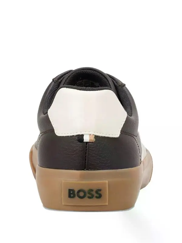 BOSS Lace-up Panelled Sneakers