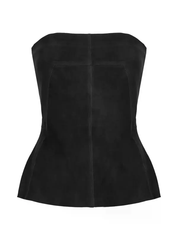 Rick Owens Strapless Top - Black