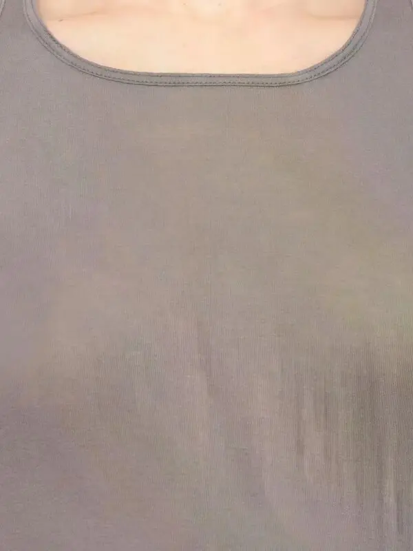 Rick Owens Temple Basic Rib Tank Top