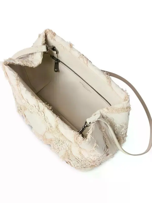 Brunello Cucinelli Silk Organza Clutch Bag