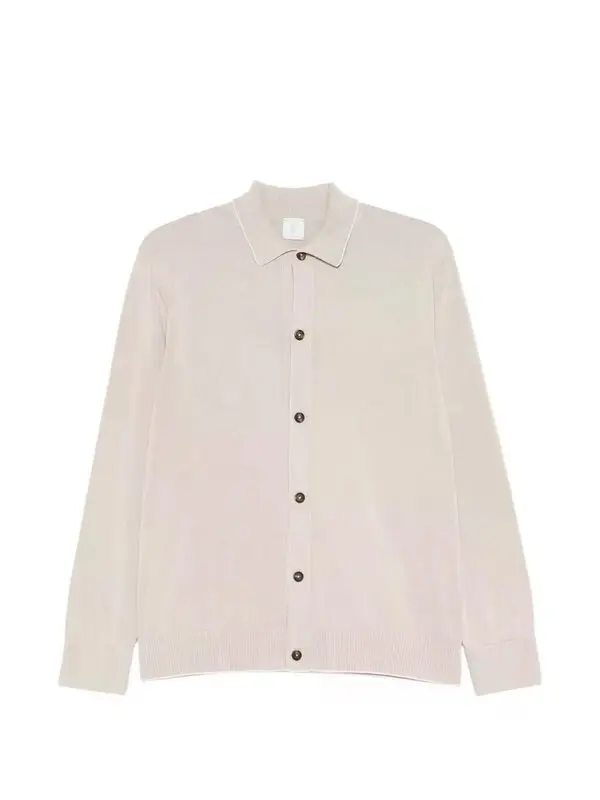 Eleventy Polo-collar Cardigan