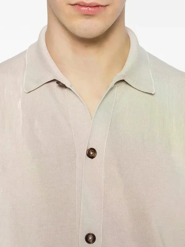 Eleventy Polo-collar Cardigan