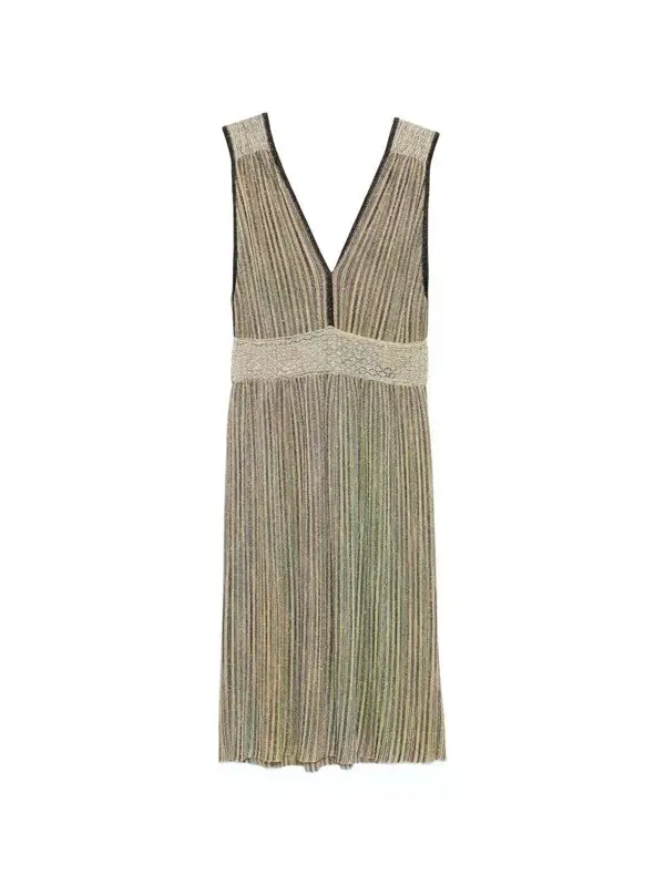 Missoni V-neck Midi Dress