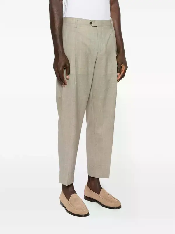 BRIGLIA 1949 Arnos Pleated Trousers - Neutrals