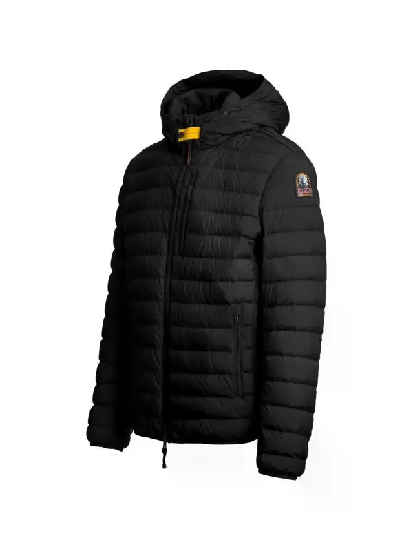 PARAJUMPERS Hooded Quilted Jacket - Black
