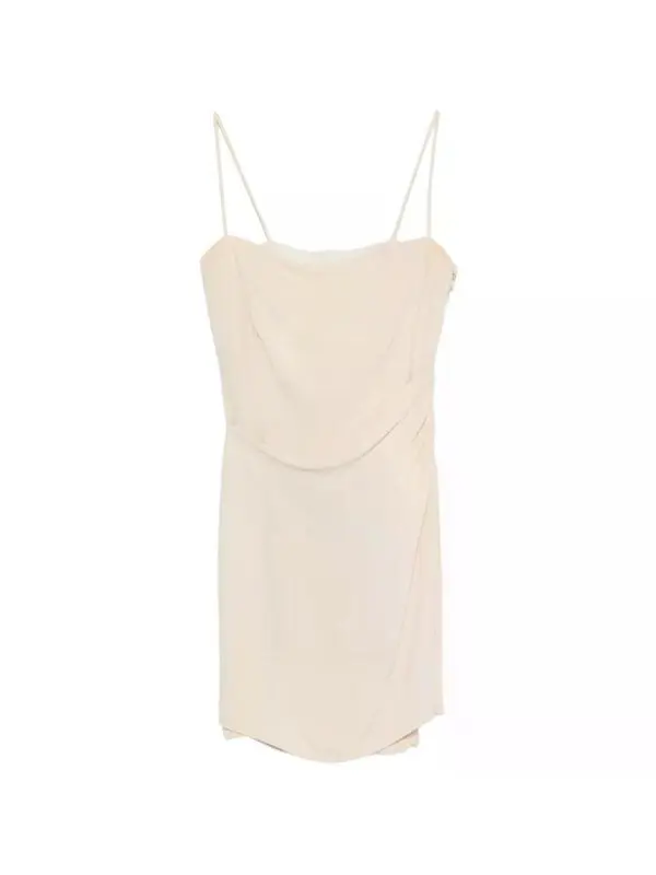 Giorgio Armani Spaghetti Strap Mini Dress