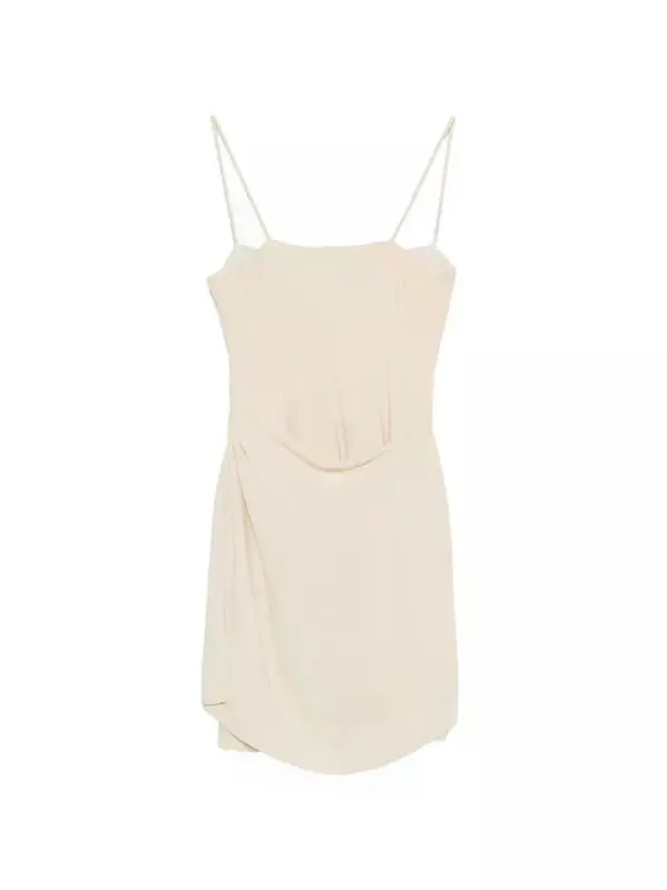 Giorgio Armani Spaghetti Strap Mini Dress