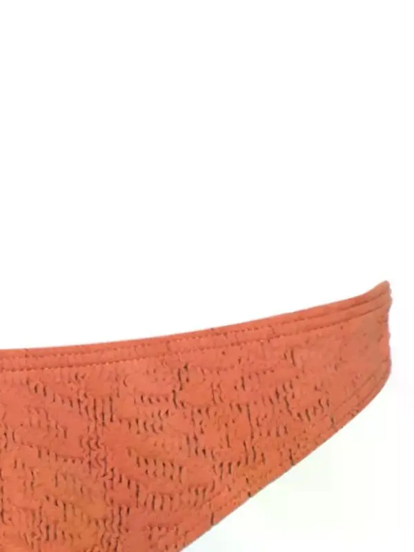 Bond Eye Textured Bikini Bottoms - Orange