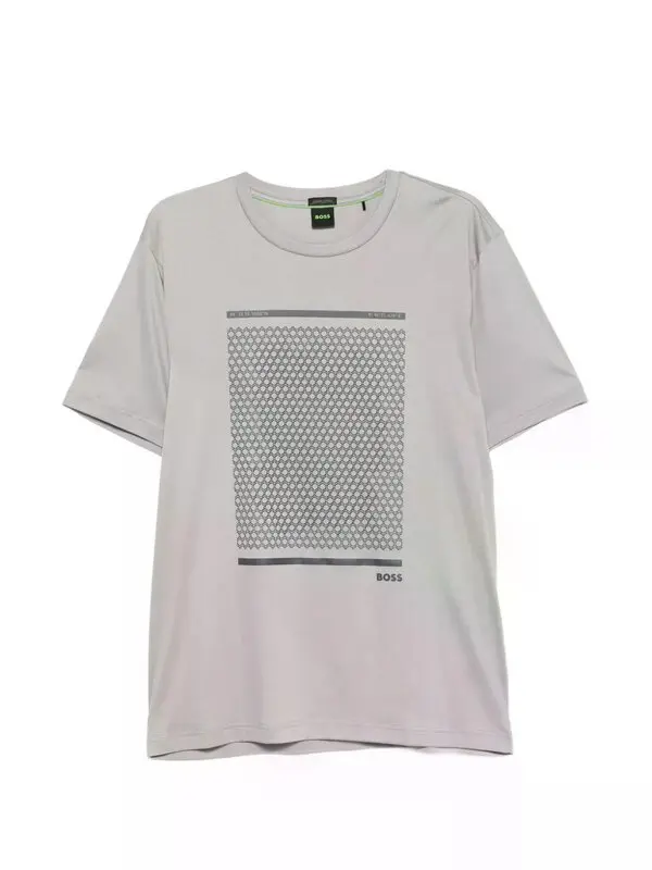 BOSS Geometric-print T-shirt
