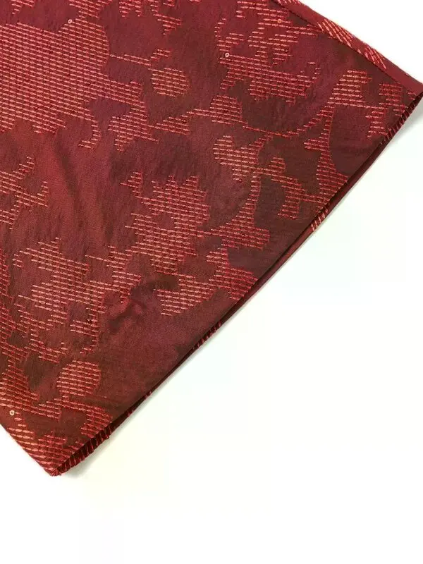 Shanghai Tang Patterned Button Jacket - Red