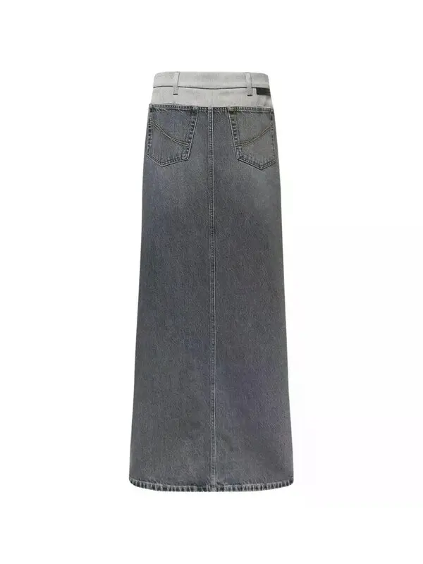 Stella McCartney Tailoring Mixed Midi Skirt